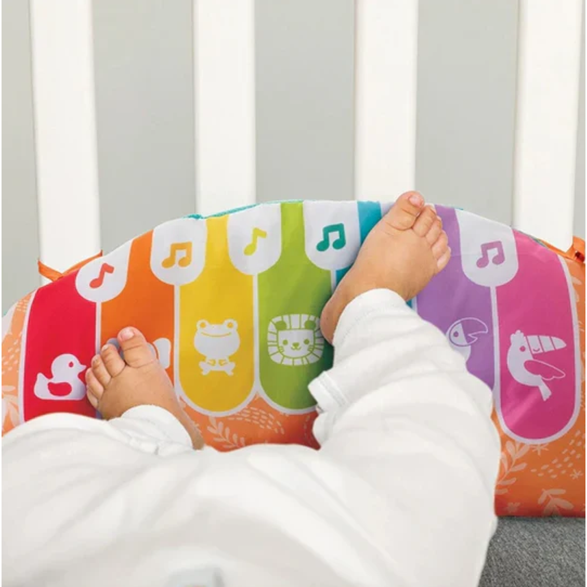 Infantino 3-in-1 Tummy Time Piano Fox - Musical Activity Toy – Little Wings