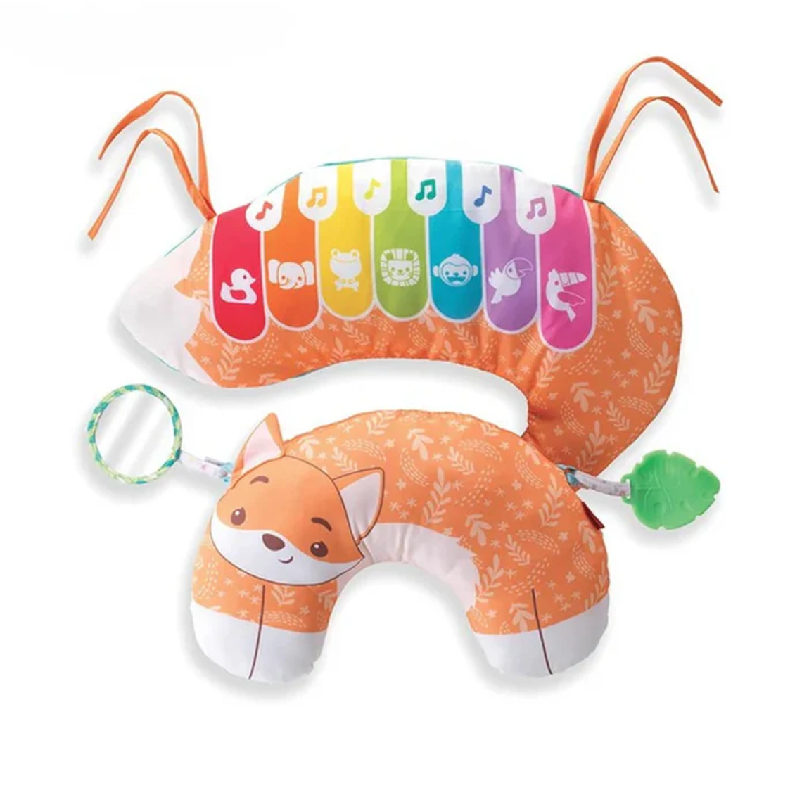 Infantino 3-in-1 Tummy Time Piano Fox - Musical Activity Toy – Little Wings